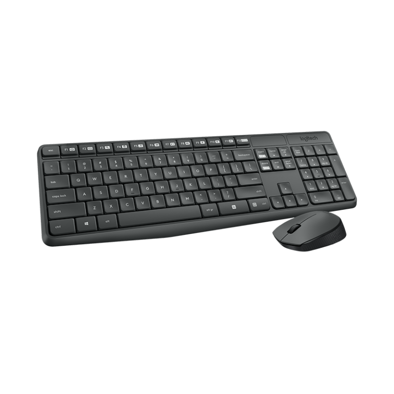 Logitech Combo clavier souris sans fils MK235 - Webeex Informatique